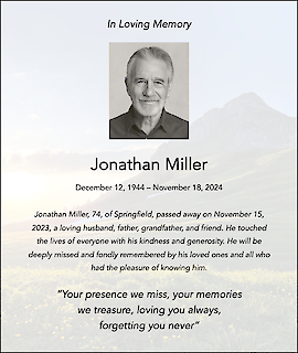 Modelos em Word para obituários – obituary.design